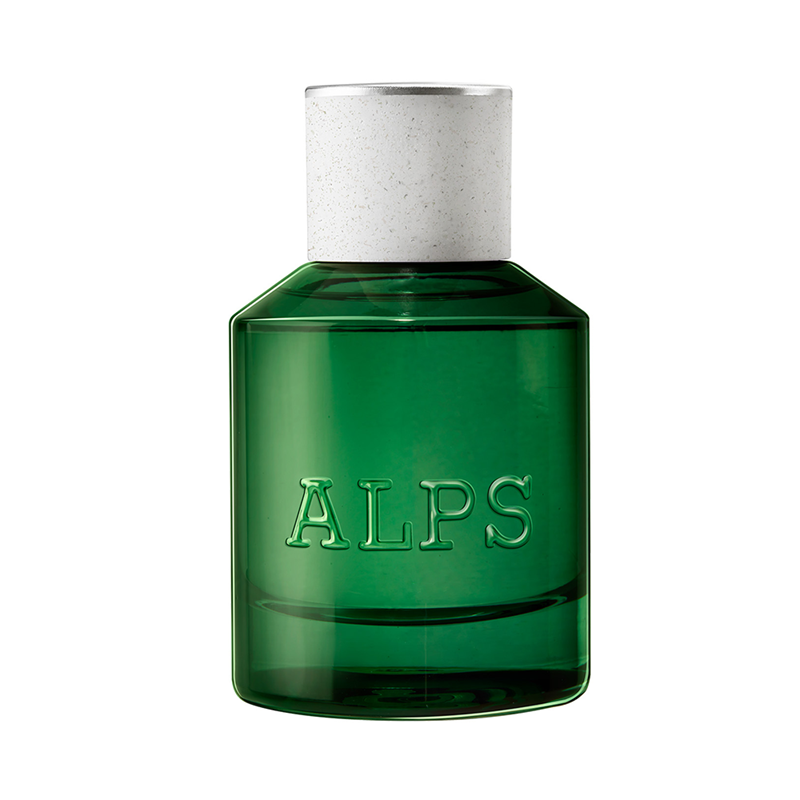 Alpine Green Cologne Bottle